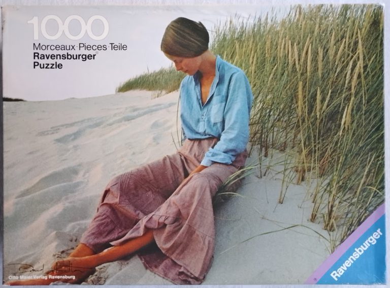 1000, Ravensburger, In the Dunes, David Hamilton - Rare Puzzles
