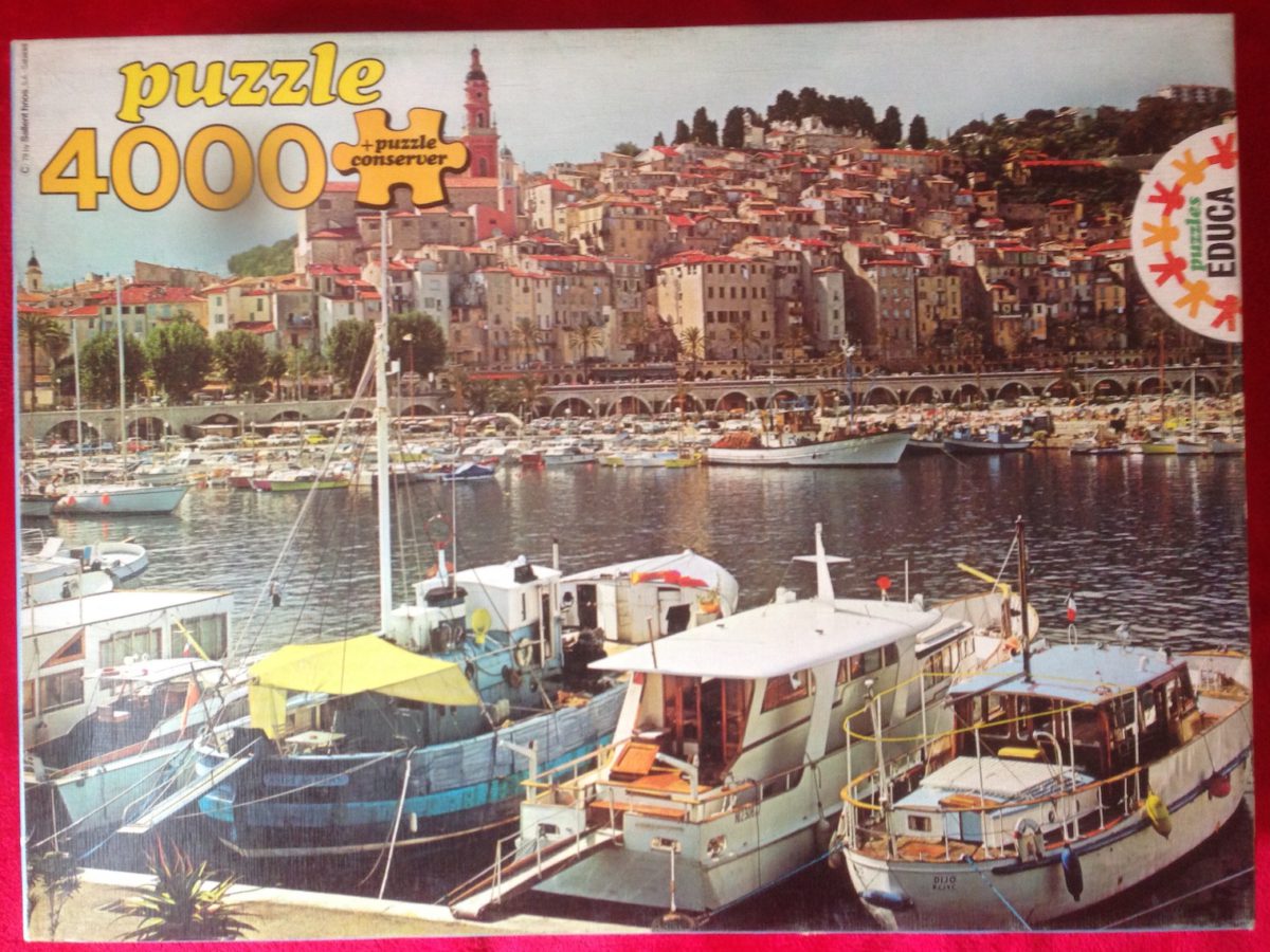 4000, Educa, Menton, France - Rare Puzzles