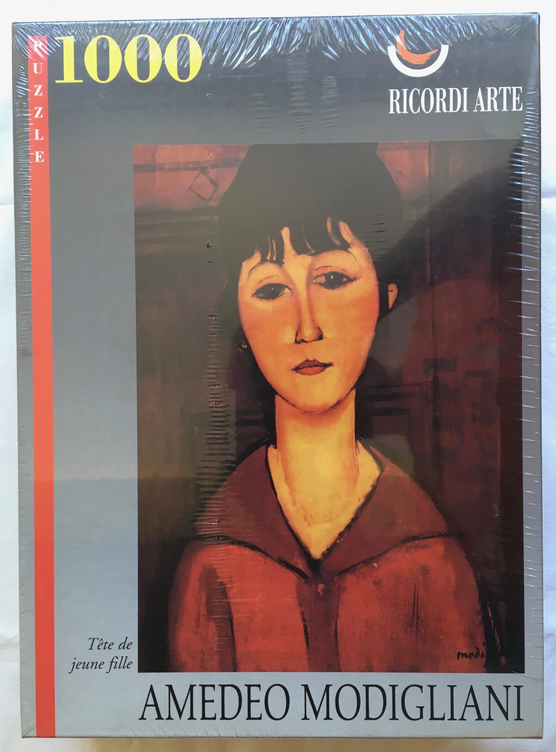 1000, Ricordi, Head of a Young Girl, Amedeo Modigliani - Rare Puzzles
