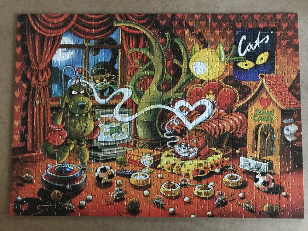 500, Heye, Cat Dreams, Michael Ryba - Rare Puzzles