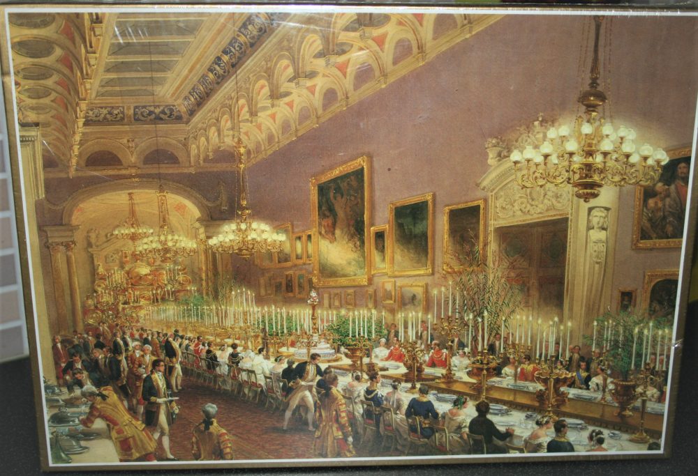 1000, Royal Collection, Banquet in the Picture Gallery - Rare Puzzles