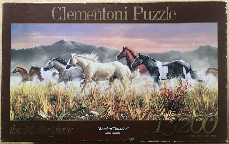 13200, Clementoni, Band of Thunder, James Hautman - Rare Puzzles