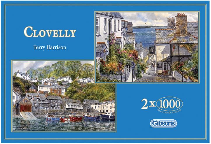 2x1000, Gibsons, Clovelly, Terry Harrison - Rare Puzzles