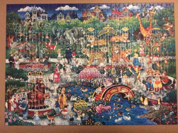 1000, WHSmith, The Victorian Zoo, Bill Bell - Rare Puzzles