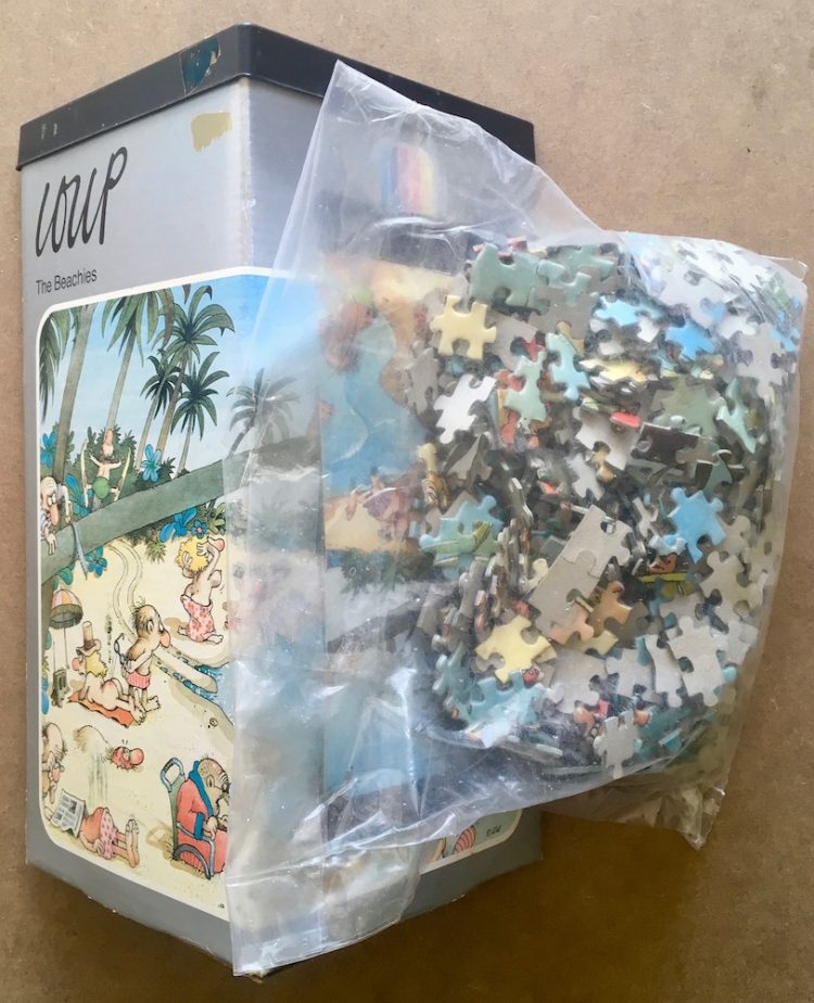 1000, Ravensburger, Antique Map (Collection Exclusiv) - Rare Puzzles