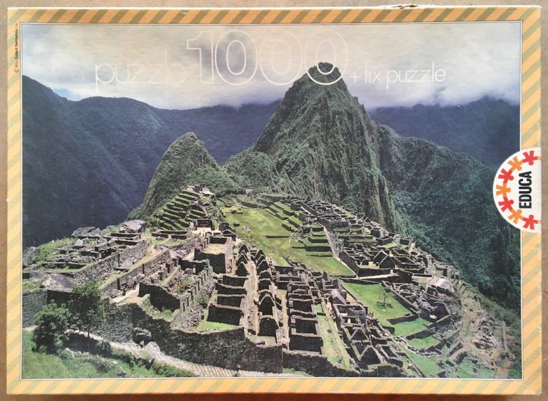 1000, Educa, Machu Picchu, Peru - Rare Puzzles
