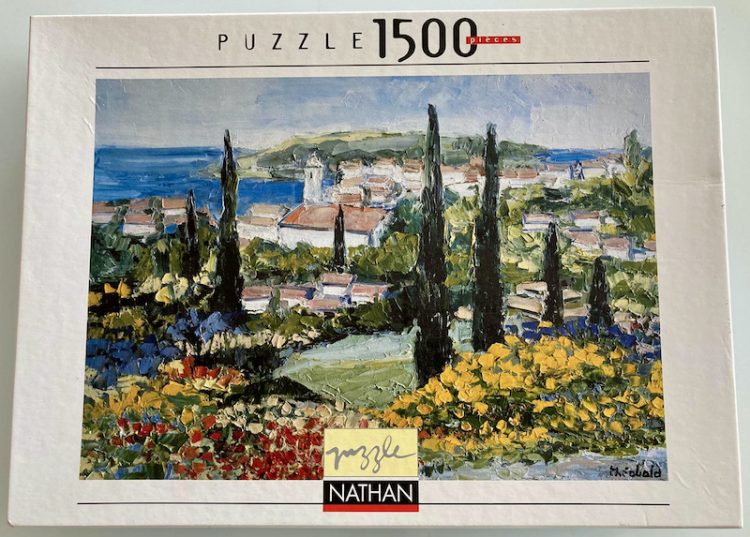 1500, Nathan, Village in the Spring, Renée Théobald - Rare Puzzles