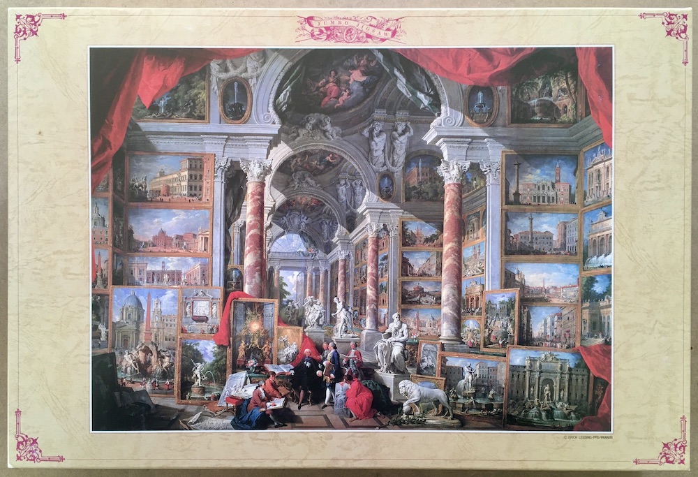 5146, Yanoman, Views of Modern Rome, Panini - Rare Puzzles