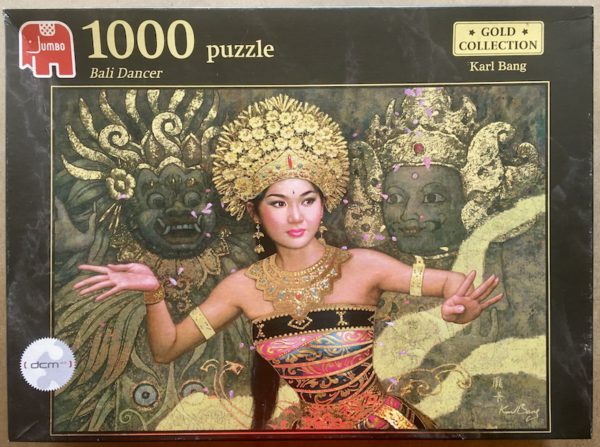 1000, Jumbo, Bali Dancer, Karl Bang - Rare Puzzles