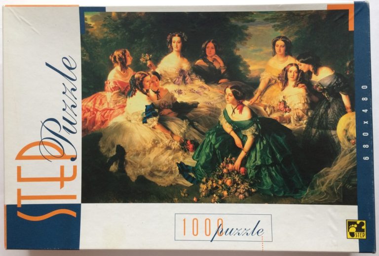 1000, Step, Empress Eugenie Surrounded by her Ladies in Waiting - Rare Puzzles