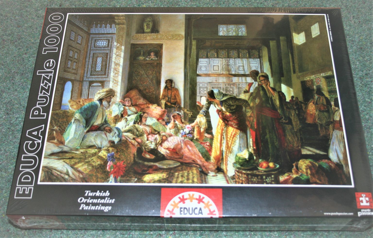 1000, Educa, The Harem, John Frederick Lewis - Rare Puzzles