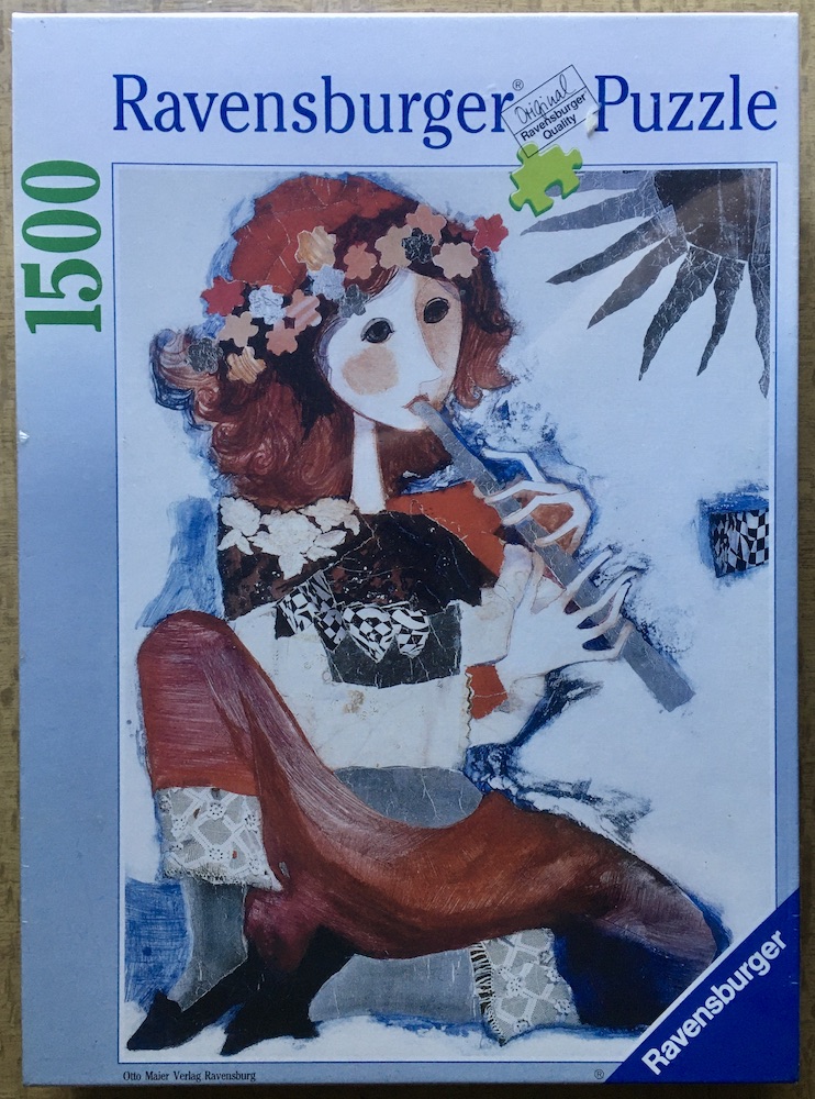 1500, Ravensburger, The Flautist, Rosina Wachtmeister - Rare Puzzles