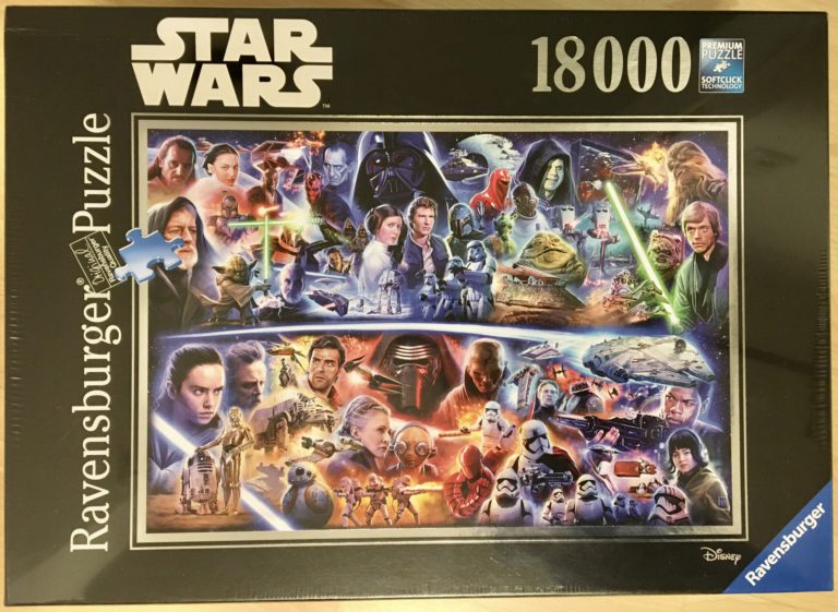 18000, Ravensburger, Star Wars Galactic Time Travel - Rare Puzzles