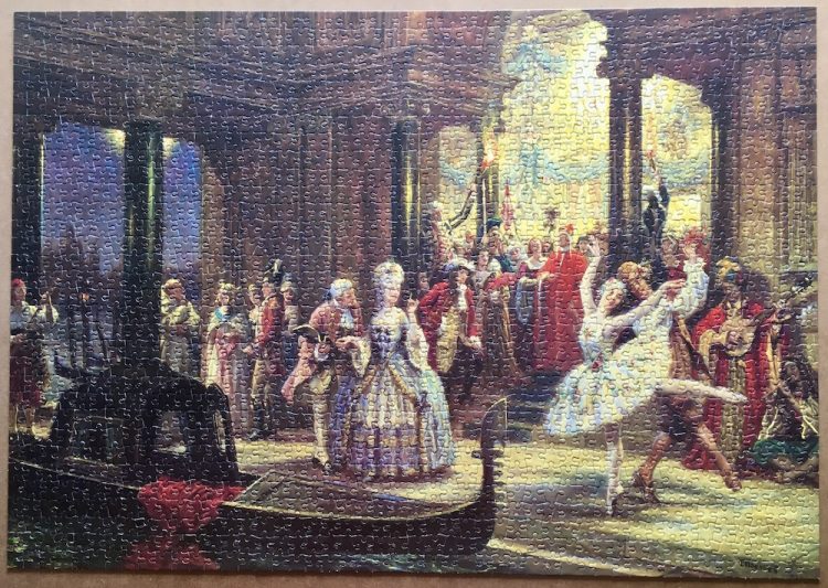 1500, Falcon, The Masked Ball, F. M. Bennett - Rare Puzzles