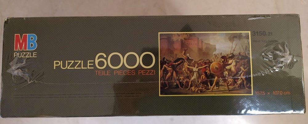 6000, MB, The Intervention of the Sabine Women, David - Rare Puzzles