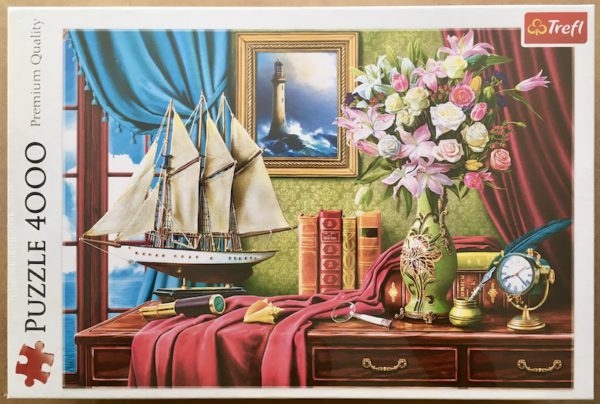4000, Trefl, Explorers Desk - Rare Puzzles