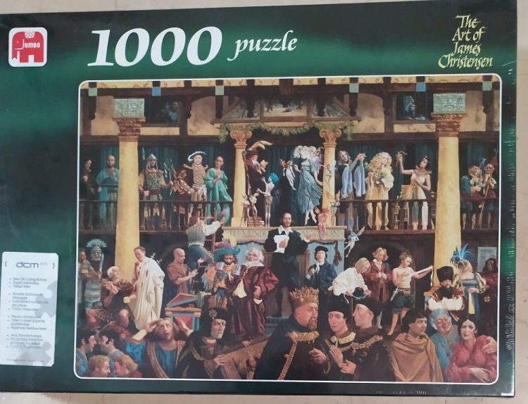 1000, Jumbo, All the World's a Stage, James Christensen - Rare Puzzles