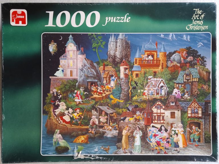 1000, Jumbo, Fairy Tales, James Christensen - Rare Puzzles