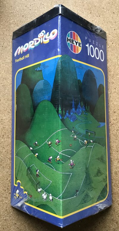 1000, Heye, Football Hill, Guillermo Mordillo - Rare Puzzles