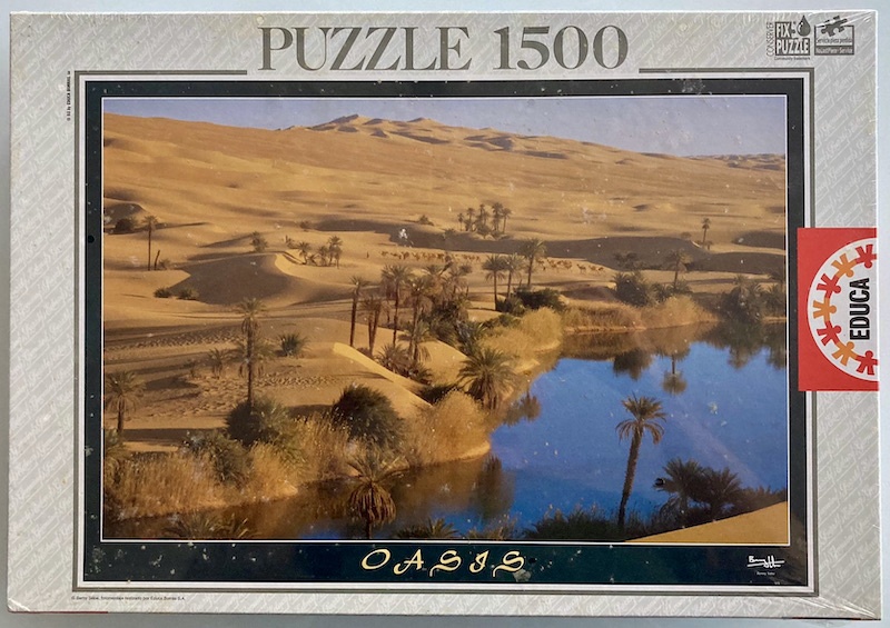 1500, Educa, Oasis, Berny Sèbe - Rare Puzzles