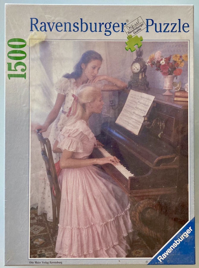 1500, Ravensburger, Piano Lesson, Chris Nikolson - Rare Puzzles