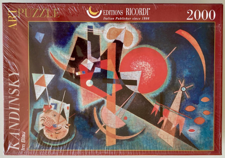 2000, Ricordi, In Blue, Wassily Kandinsky - Rare Puzzles
