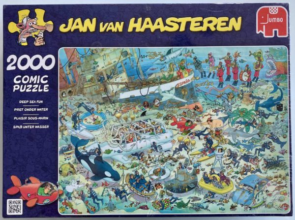 2000, Jumbo, Deep Sea Fun, Jan van Haasteren - Rare Puzzles