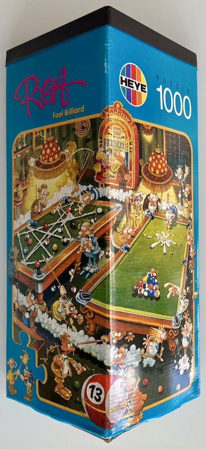 1000, Heye, Fool Billiard, Michael Ryba - Rare Puzzles
