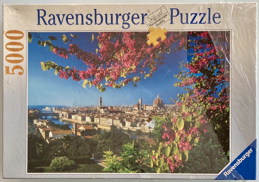 5000, Ravensburger, View of Florence, Italyr - Rare Puzzles