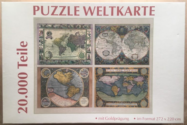20000, Weltbild, World Map - Rare Puzzles