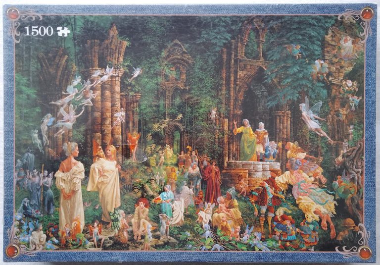 1500, Jumbo, Court of the Fairies, Christensen - Rare Puzzles