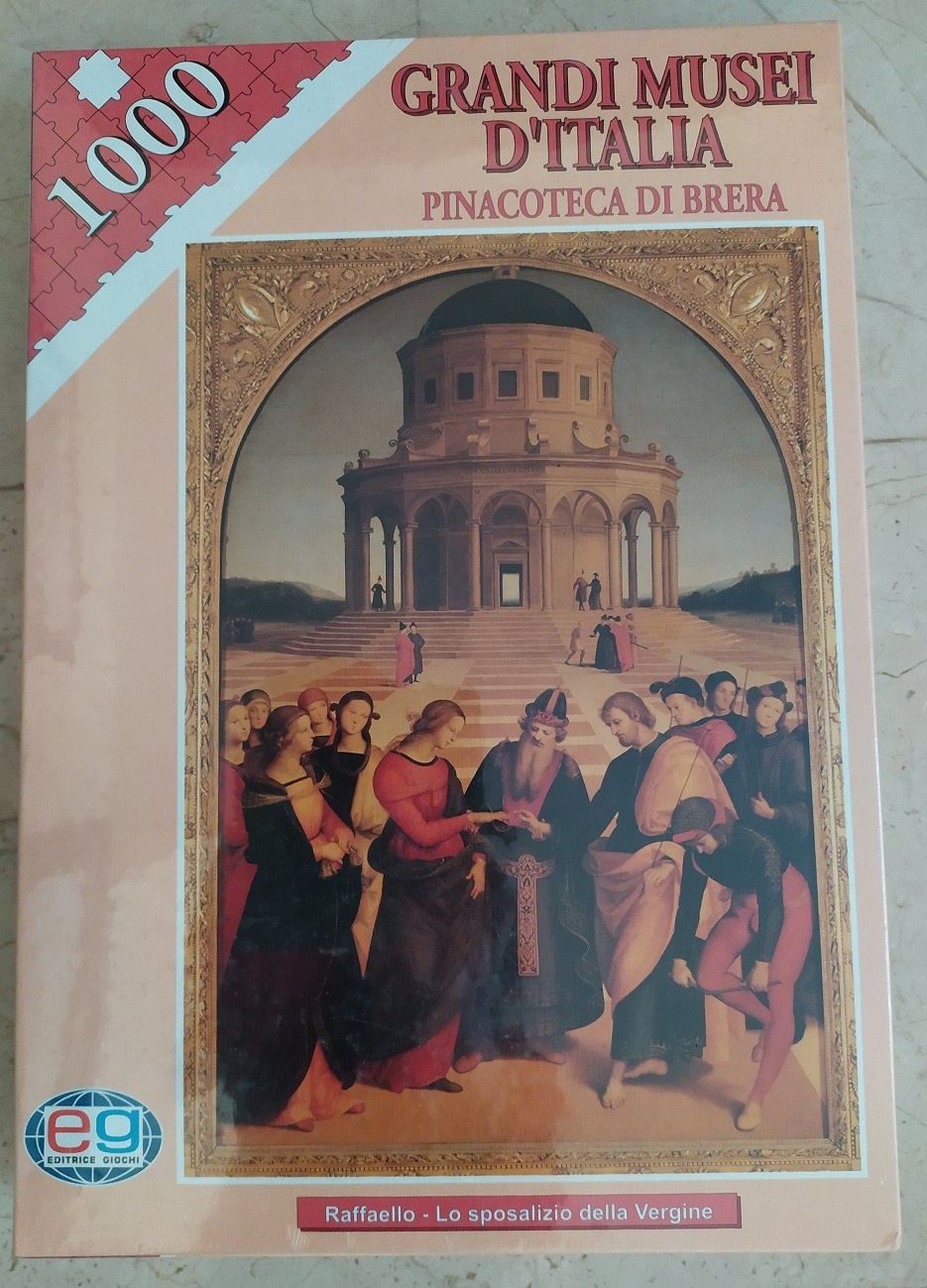 1000, Editrice Giochi, The Marriage of the Virgin, Raphael - Rare Puzzles