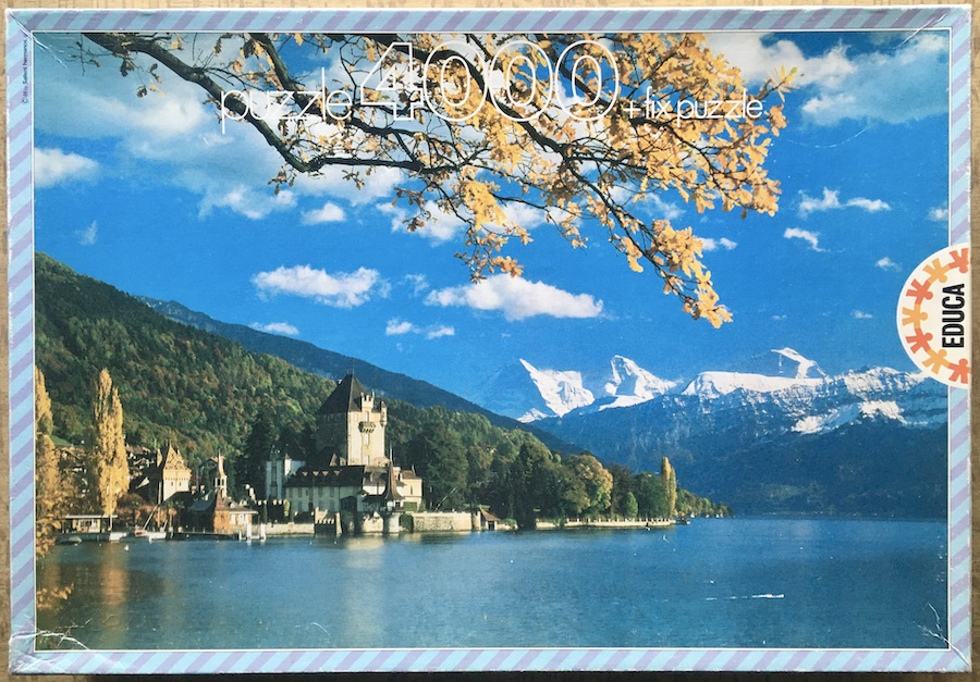 4000, Educa, Lake Thun, Switzerland - Rare Puzzles