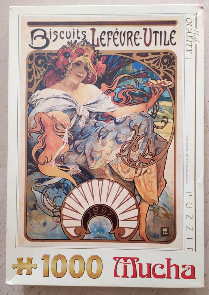 1000, D-Toys, Biscuits Lefèvre-Utile, Alphonse Mucha - Rare Puzzles