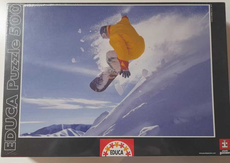 500, Educa, Snowboard - Rare Puzzles