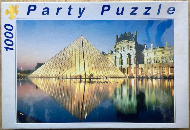 1000, Party Puzzle, Paris: Louvre - Rare Puzzles