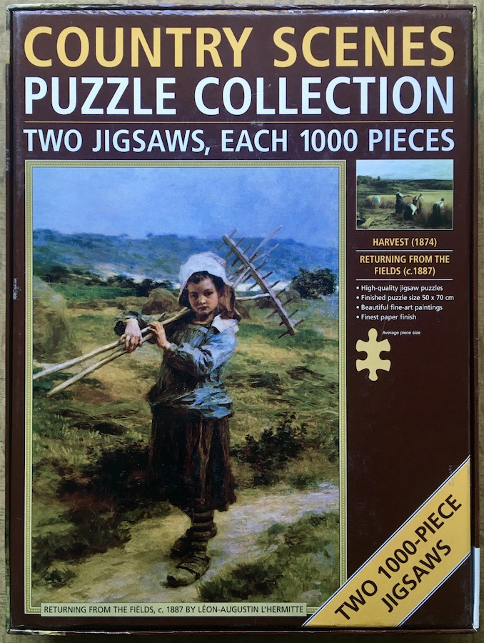 1000x2, Peony Press, Harvest & Returning from the Fields - Rare Puzzles