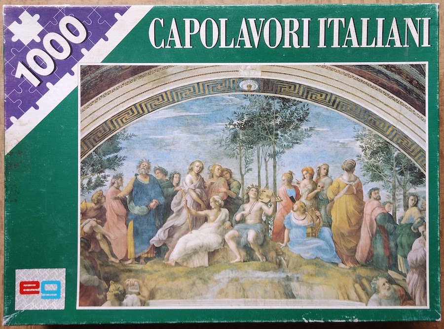 1000, Editrice Giochi, The Parnassus, Raphael - Rare Puzzles