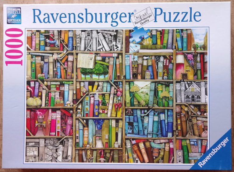 1000, Ravensburger, The Bizarre Bookshop - Rare Puzzles