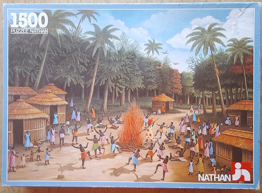 1500, Nathan, A Voodoo Ceremony, Émile Blondel - Rare Puzzles