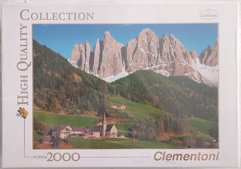 2000, Clementoni, Dolomites - Rare Puzzles