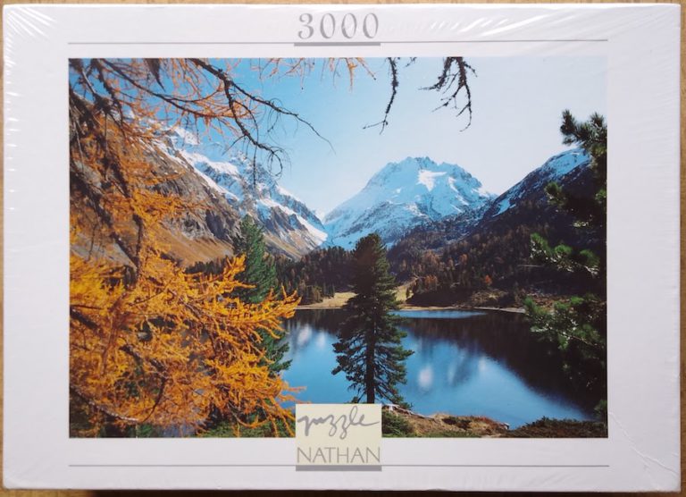 3000, Nathan, Alpine Lake - Rare Puzzles