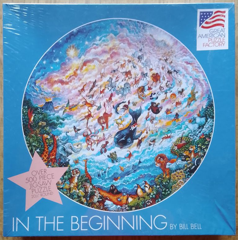 500, Great American Puzzle Factory, In the Beginning - Rare Puzzles