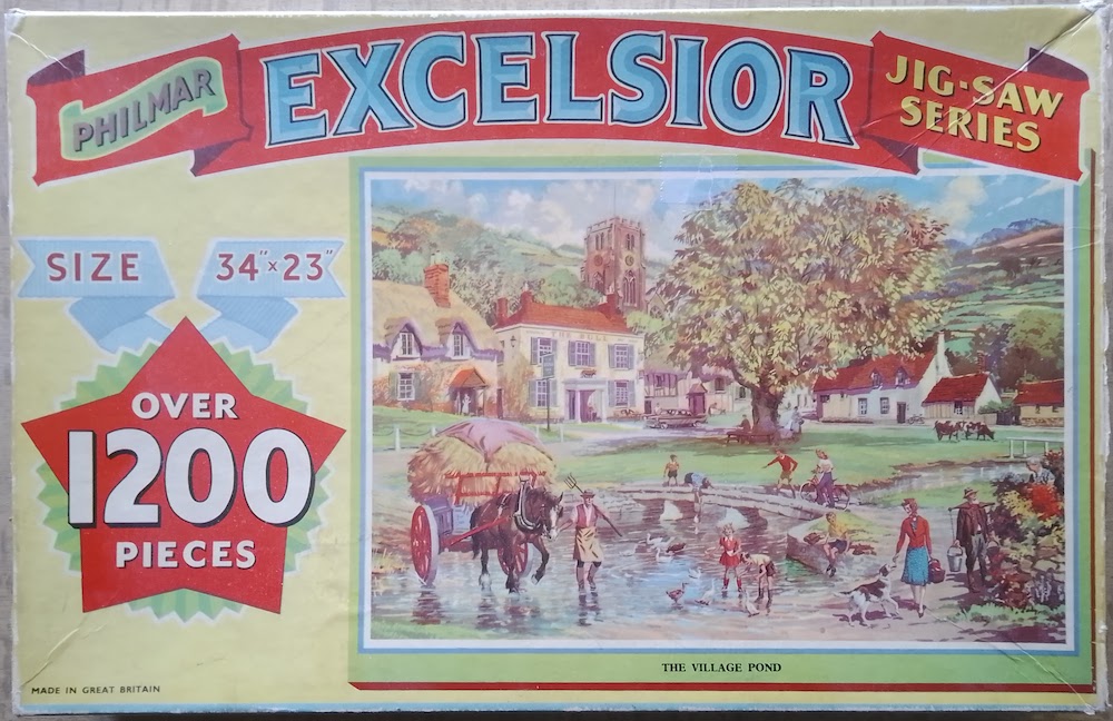 1200, Philmar, The Village Pond, Harley - Rare Puzzles
