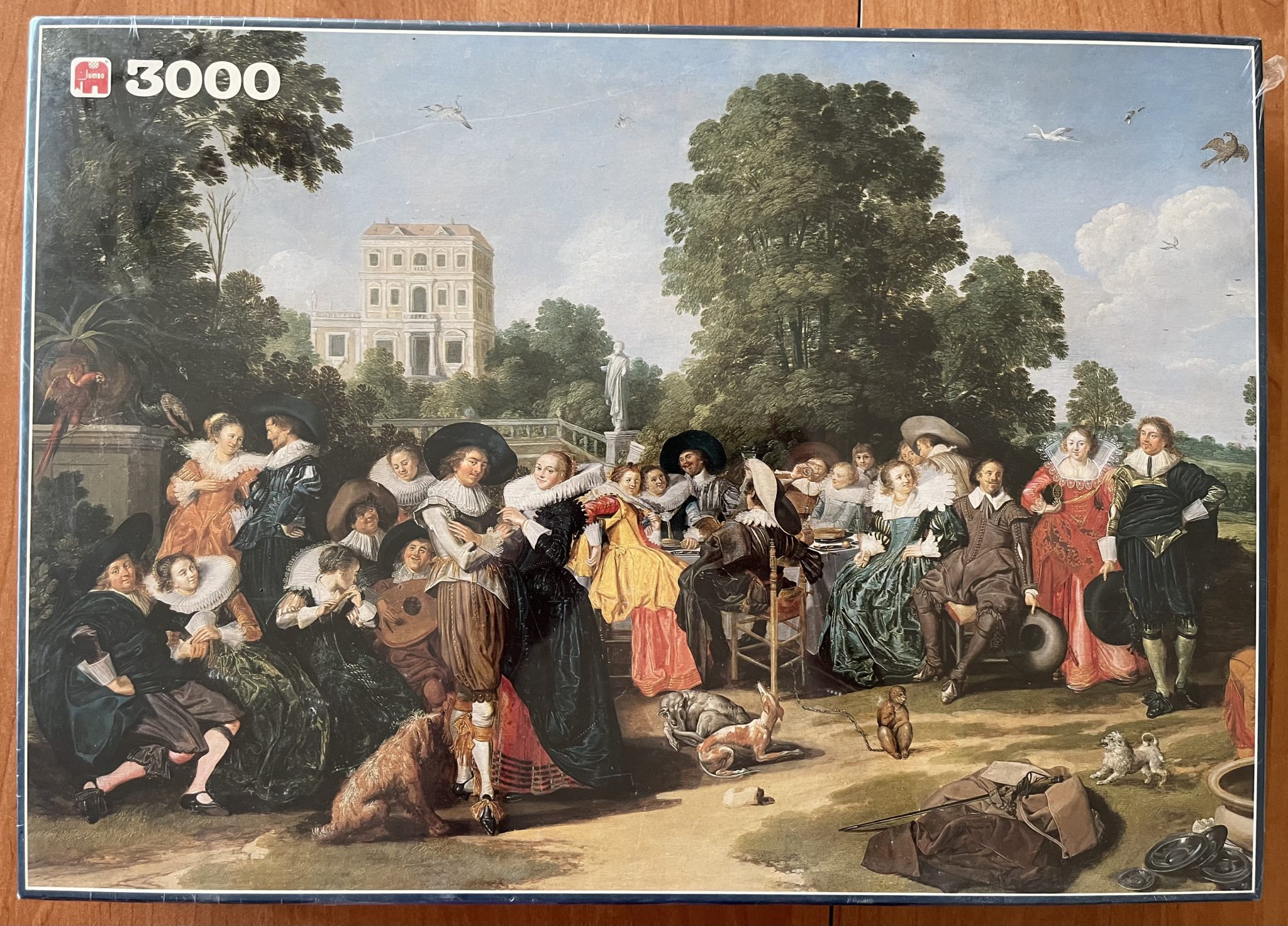 3000, Jumbo, Outdoor Party, Dirck Hals - Rare Puzzles