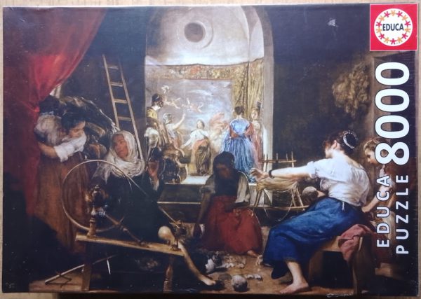 8000, Educa, Las Hilanderas, Velázquez - Rare Puzzles