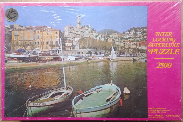 2500, F.X. Schmid, Menton, Côte d'Azur - Rare Puzzles