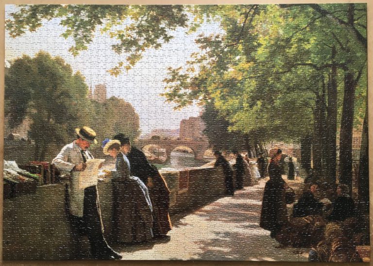 2000, Nathan, Parisian Quay, Jules Trayer - Rare Puzzles