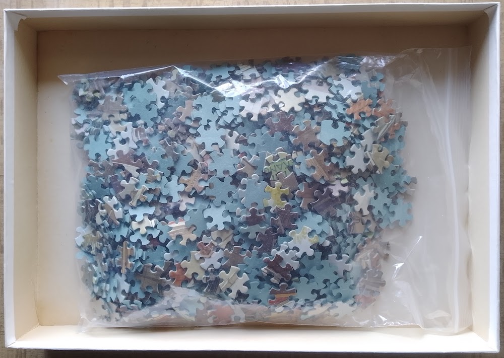 1000, JB, Street with Stores, Bemmel - Rare Puzzles