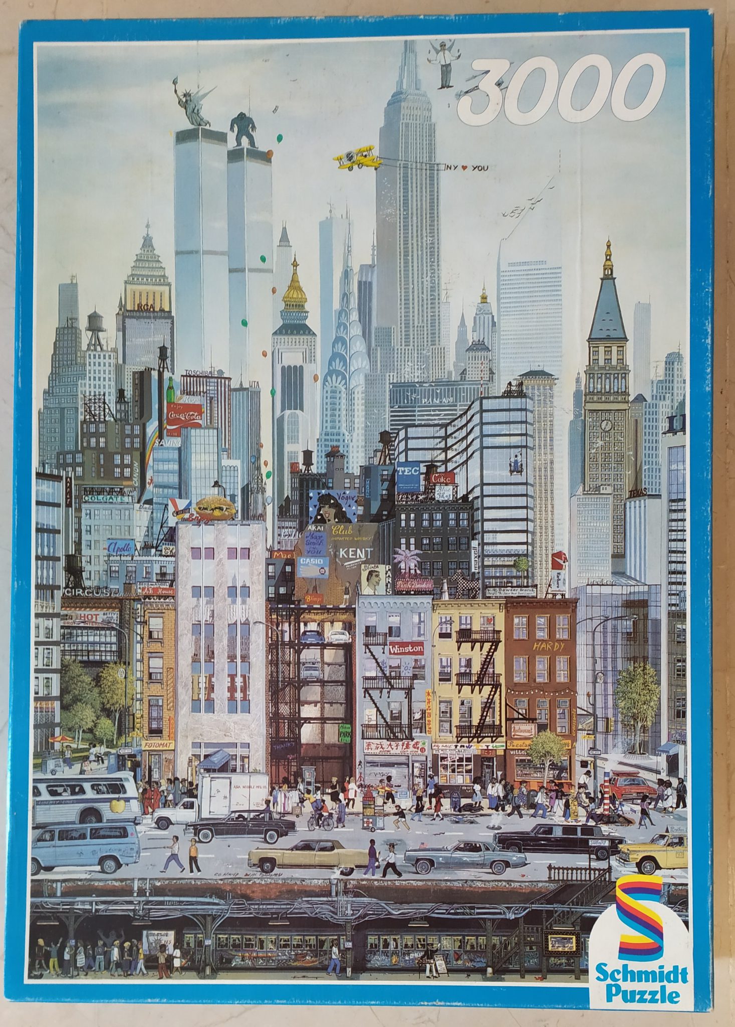 32000, Ravensburger, New York City Window - Rare Puzzles